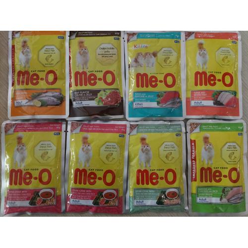 Jual MEO KITTEN POUCH 80gr - Makanan Basah Kucing MEO - Varian Rasa Mix ...