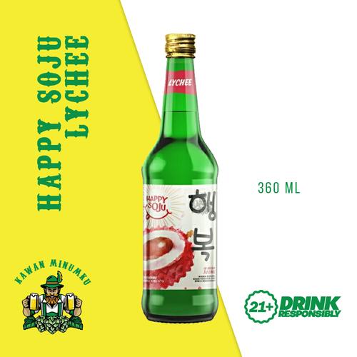 Jual Happy Soju Lychee 360ml - Kota Bekasi - Kawan Minumku | Tokopedia