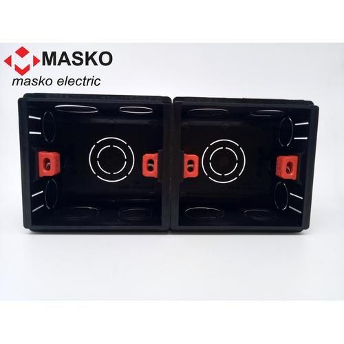 Jual MASKO Inbowdus IB/ Inbodus/ Inbow Dus/ Kotak Segi 529 Hitam Putih ...