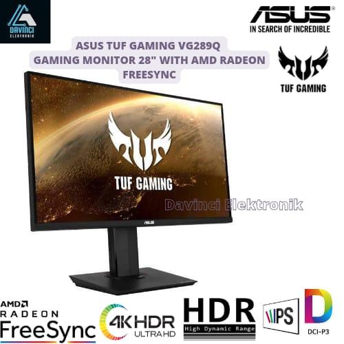 Jual ASUS TUF VG289Q GAMING MONITOR 28 INCH 4K UHD IPS HDR ERGONOMIC ...