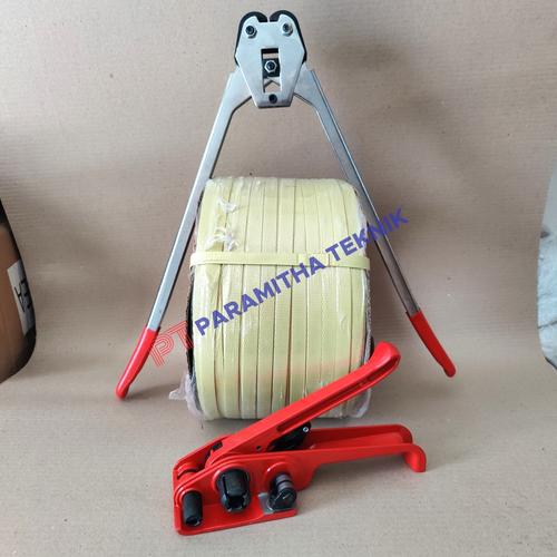 Jual Paket alat packing manual set dan tali strapping 15 mm klem kardus ...