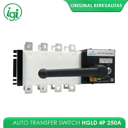 Jual ATS 4P 250A AUTOMATIC TRANSFER SWITCH CHANGE OVER SWITCH COS ...