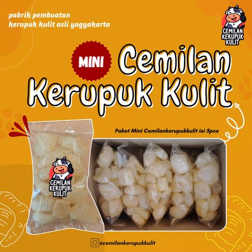 Jual Mini cemilan kerupuk kulit / kerupuk kulit / Kerupuk Kulit Yogya ...