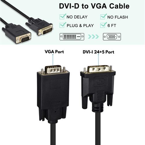 Jual KABEL DVI - VGA 1.8 M VIVA (902504002) - Jakarta Utara - intense ...