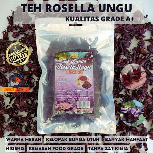 Promo Teh bunga rosella ungu grade A - 100 gram - Kota Tangerang ...