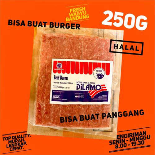 Jual SMOKED BEEF BACON PREMIUM Daging Sapi Asap Slice Burger Panggang ...