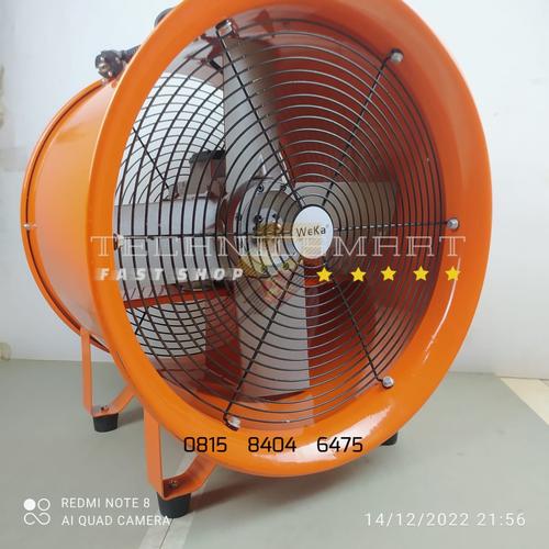 Jual Kipas blower 18 inch Merk Weka Portable Ventilator plus flexible ...