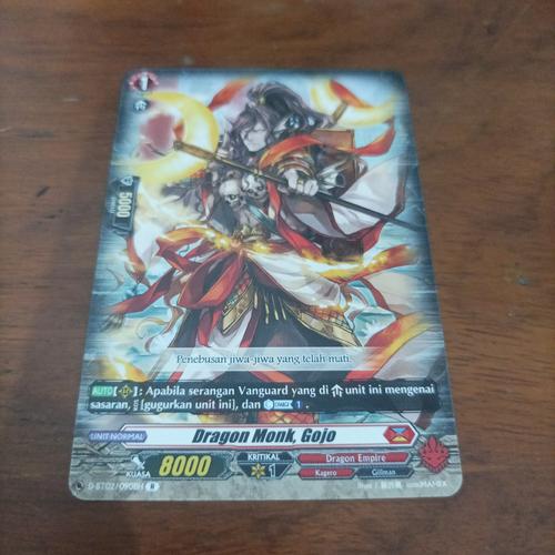 Jual Vanguard DBT02 Bahasa dragon monk, gojo - Kota Surabaya - cardgamehouse | Tokopedia