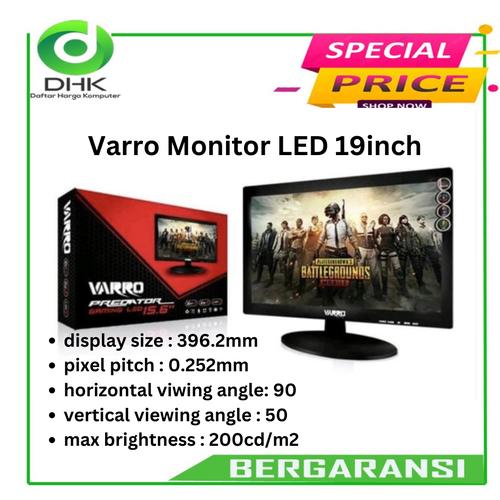 Jual Varro Monitor LED 19inch - Jakarta Pusat - daftar harga komputer ...