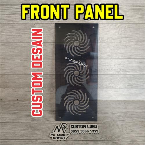 Jual FRONT PANEL CASING PC CUSTOM LOGO CUSTOM DESAIN - POLOS - Kab. Garut - NGR PC MODIF AKRILIK ...