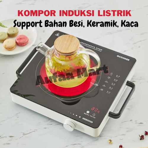 Jual Kompor Induksi Listrik QCOOKER 2000 W Support Besi, Keramik, Kaca ...