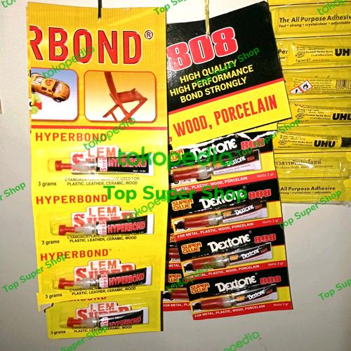 Jual Lem Besi - Lem Gila - Lem Super Hyperbond - Dextone - Super Glue ...