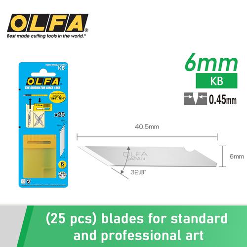 Jual OLFA KB Replacement Blade 25x (for AK-1/AK-4) - Jakarta Utara - KODAKI Mall | Tokopedia