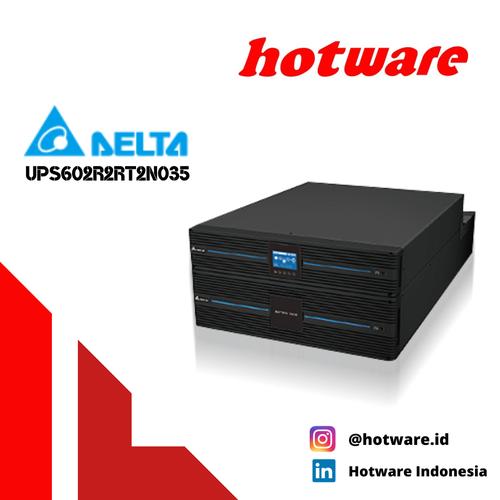 Jual RT-Series 6kVA/6kW UPS Delta UPS602R2RT2N035 - Jakarta Barat ...