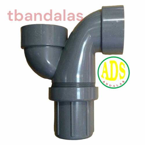 Jual rucika V trap p trap 2" inch Pvc leher angsa - Kota Medan ...