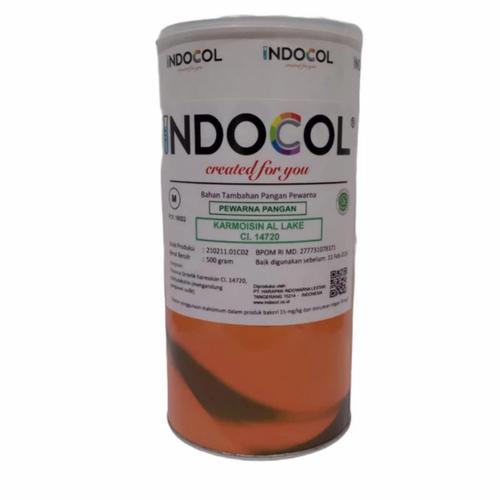 Jual Pewarna Indocol Lake carmoisine ci 14720 (oil based) 500 gram ...
