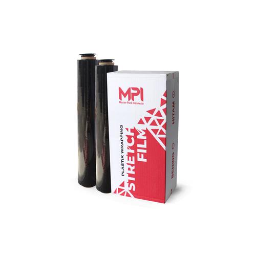 Jual Plastik Wrapping Hitam MPI - Stretch Film Hitam - 50cm x 200m MPI ...