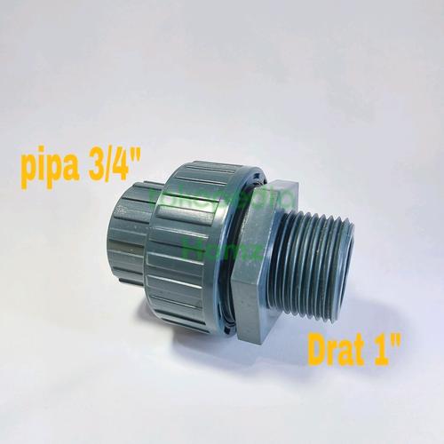 Jual Water Mur KSH 1 x 3/4” inch Pvc/Watermur 1 x 3/4 in Drat/W Mur Mor ...