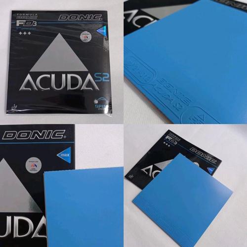 Jual KARET TENIS MEJA DONIC ACUDA S2 BLUE ORIGINAL - Jakarta Timur - syafiqsport | Tokopedia