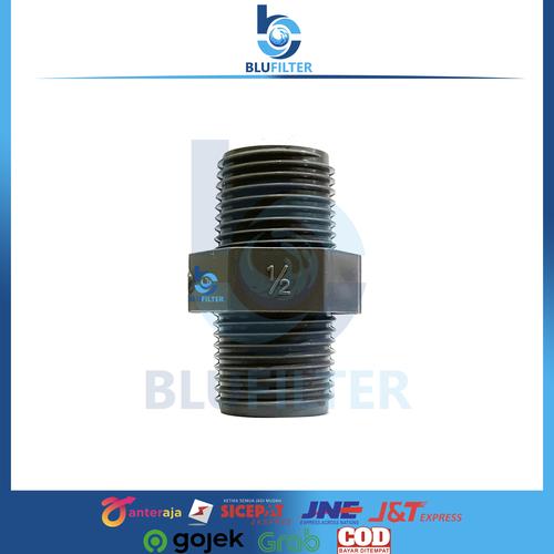Jual DOUBLE NEPEL / DOBEL NEPPLE NIPPLE 1/2” INCH AW PVC NIPEL ORIGINAL ...