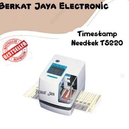 Jual Mesin Absen Time Stamp NEEDTEK TS220 / Absensi Kartu / Check Lock ...