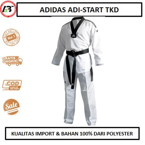 Jual ADIDAS Adi-START TKD Uniform (Baju Taekwondo) - WT Approved - 190 ...