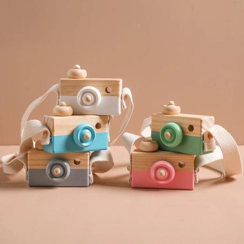 Promo Wooden Pretend Play Camera/Mainan Kamera/Mainan Edukasi Anak ...