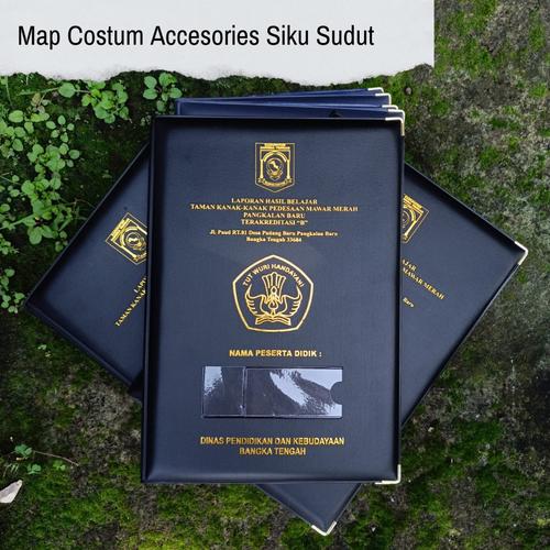 Jual Cover Map Raport K13/Map Sekolah Costum Nama - isi 15 plastik ...