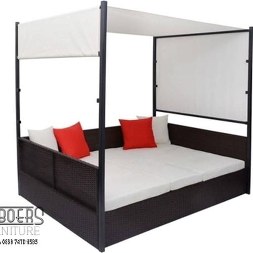 Jual Daybed Rotan Sintetis Minimalis, Gazebo Rotan - Kab. Jepara ...