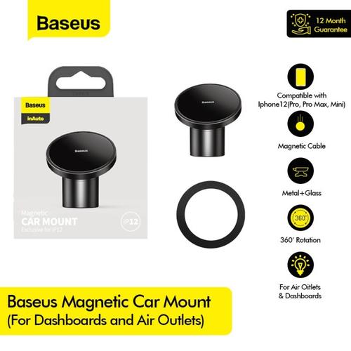 Jual Baseus Magnetic Car Mount (For Dashboards and Air Outlets ...