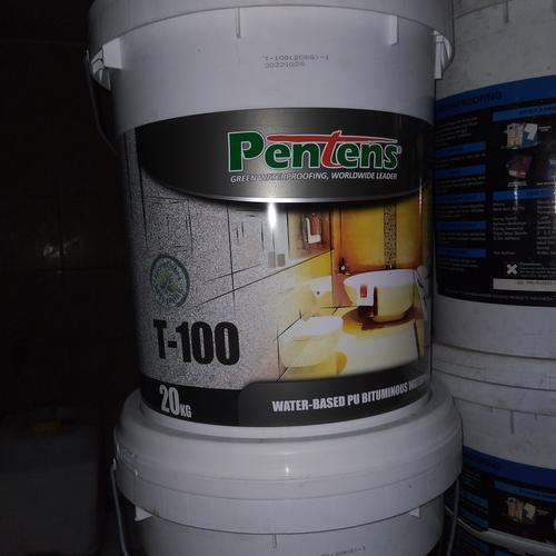 Jual Pentens T-100 Water Based PU Bituminous Waterproofing Membrane ...