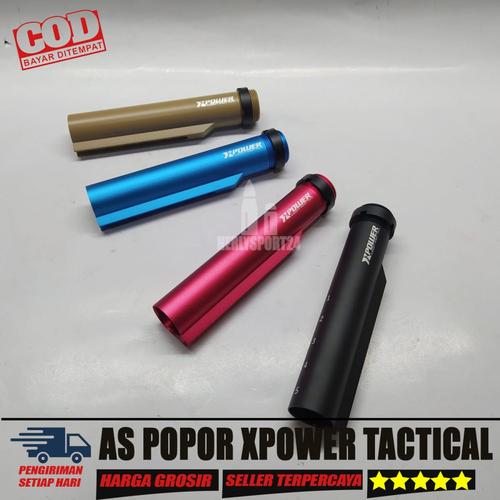 Jual TABUNG AS POPOR ALUMINIUM FAB CTR GL TACTICAL GBB M4 PCP GROSIR ...