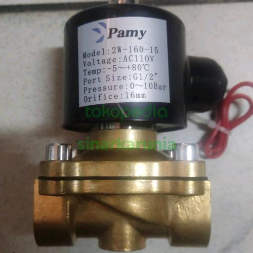 Jual Solenoid valve PAMY UW-10 3/8" 220VAC - 110VAC - Jakarta Barat ...