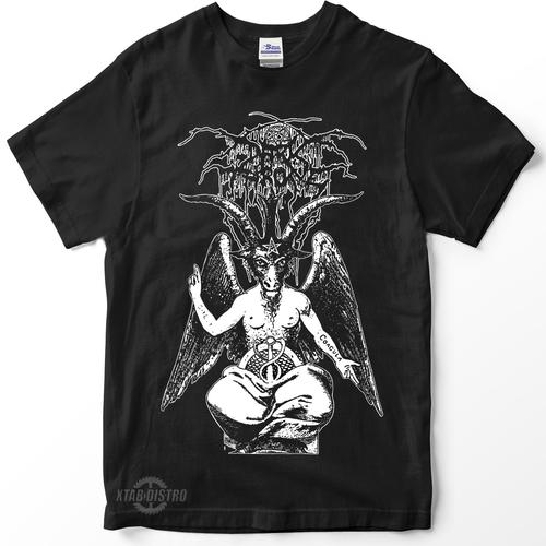 Jual kaos DARKTHRONE Black death baphomet kaos band black metal gothic ...