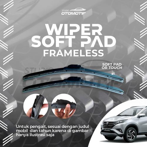Jual WIPER ALL NEW RUSH TERIOS 2018-2021 SOFT PAD FRAMELESS ZX9 WIPER ...