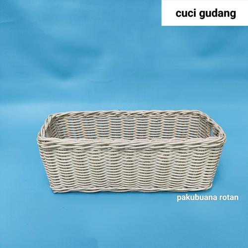 Jual Keranjang Rotan Persegi Panjang Serbaguna - Jakarta Barat ...