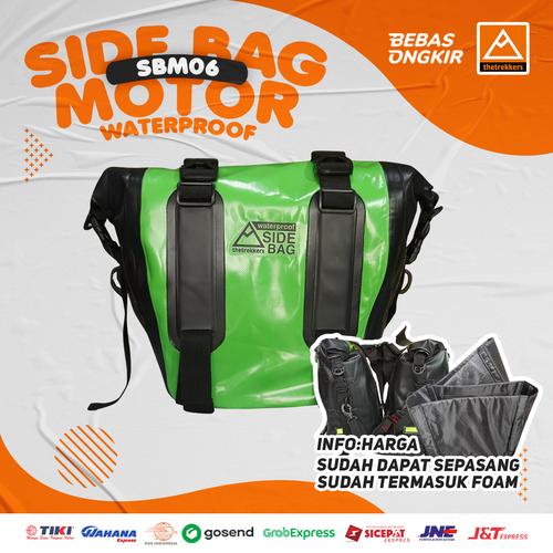 Jual Side Bag Motor Thetrekkers Type SBM06 Waterproof | Bahan PVC ...
