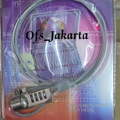 Jual Lock Pengaman Security key laptop kunci Lock - Jakarta Barat - ofs ...