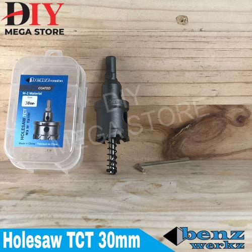 Jual Mata bor plong besi, metal, kayu benz werkz mata bor holesaw TCT ...