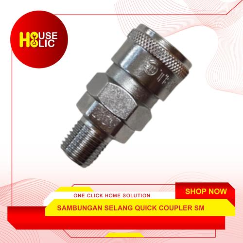Jual TEKIRO Sambungan Konektor Kompressor Angin SM Quick Coupler Two ...