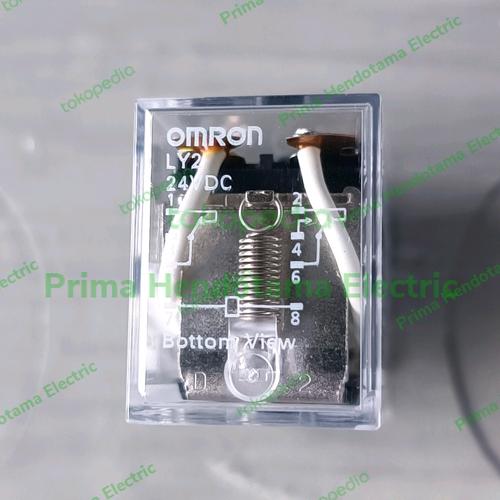 Jual Relay OMRON LY2 24VDC | Relay LY2 24V DC 8 Kaki OMRON - Kota Medan - Prima Hendotama ...