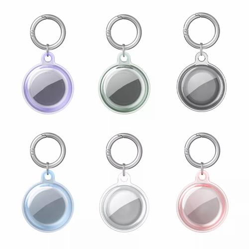 Promo NEW! Apple AirTag / Air Tag Case Soft TPU Keychain Tracking Full ...
