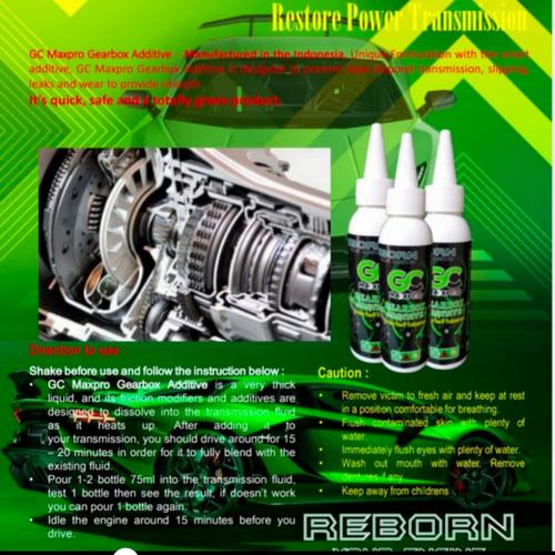 Jual gearbox additive matic - Kota Bekasi - Gearbox GC Max Pro Original ...
