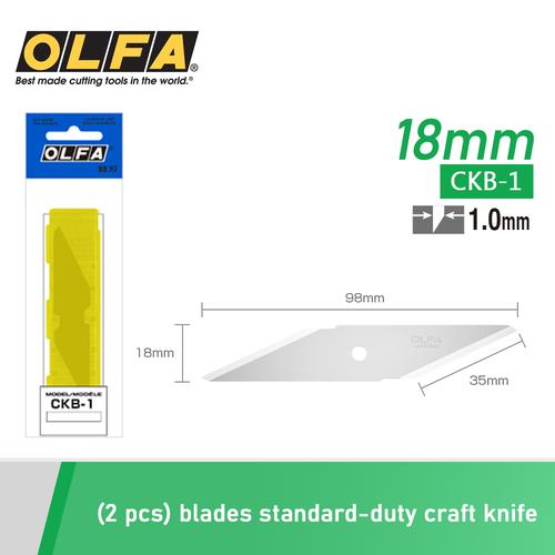 Jual OLFA CKB 1 Refill Cutter CKB-1 Spare Blade Craft Knife CK-1 - Jakarta Utara - KODAKI Mall ...