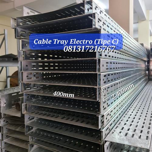 Jual Kabel Tray 400x50x2400mm Electro/Hotdip Galvanis (Tipe C dan Tipe ...
