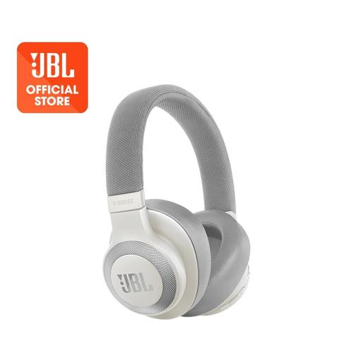 Jual JBL E65BTNC Wireless Over-Ear Noise-Cancelling Headphones White ...