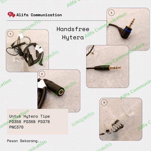 Jual Handsfree Selang Hytera PD358 PD368 PD378 Original - Jakarta Barat ...