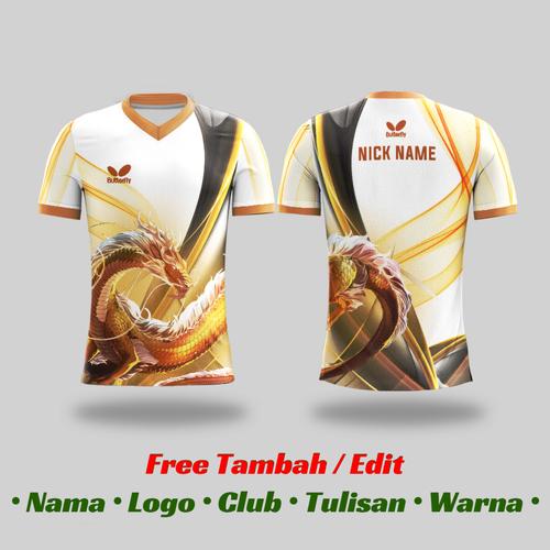 Jual Jersey Pingpong Custom | Baju Kaos Tenis Meja Table Tennis| NAGA ...