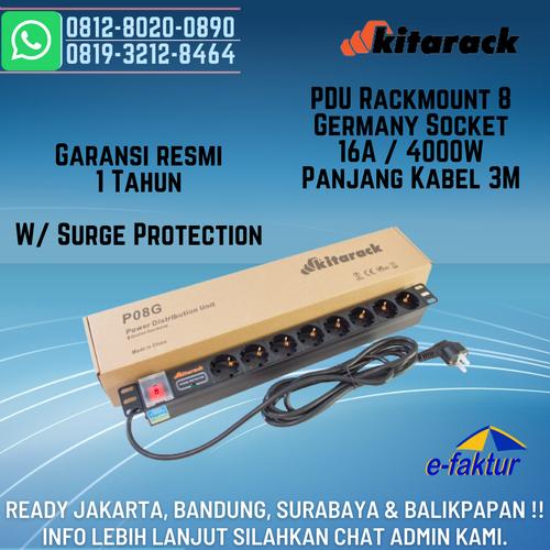 Jual KITARACK PDU 8 SOCKET RACK SERVER - STOP KONTAK LISTRIK 8 LUBANG - Kota Yogyakarta ...