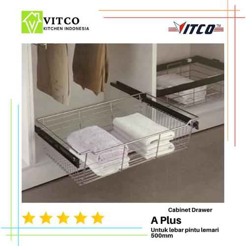 Jual Cabinet Drawer A Plus VITCO 500 mm / Rak pakaian Lemari kamar set ...